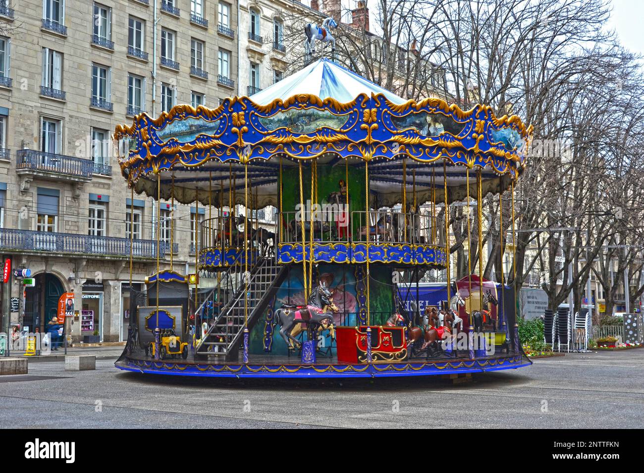 Saint-Etienne, France - January 27th 2020 : Focus on a traditional ...