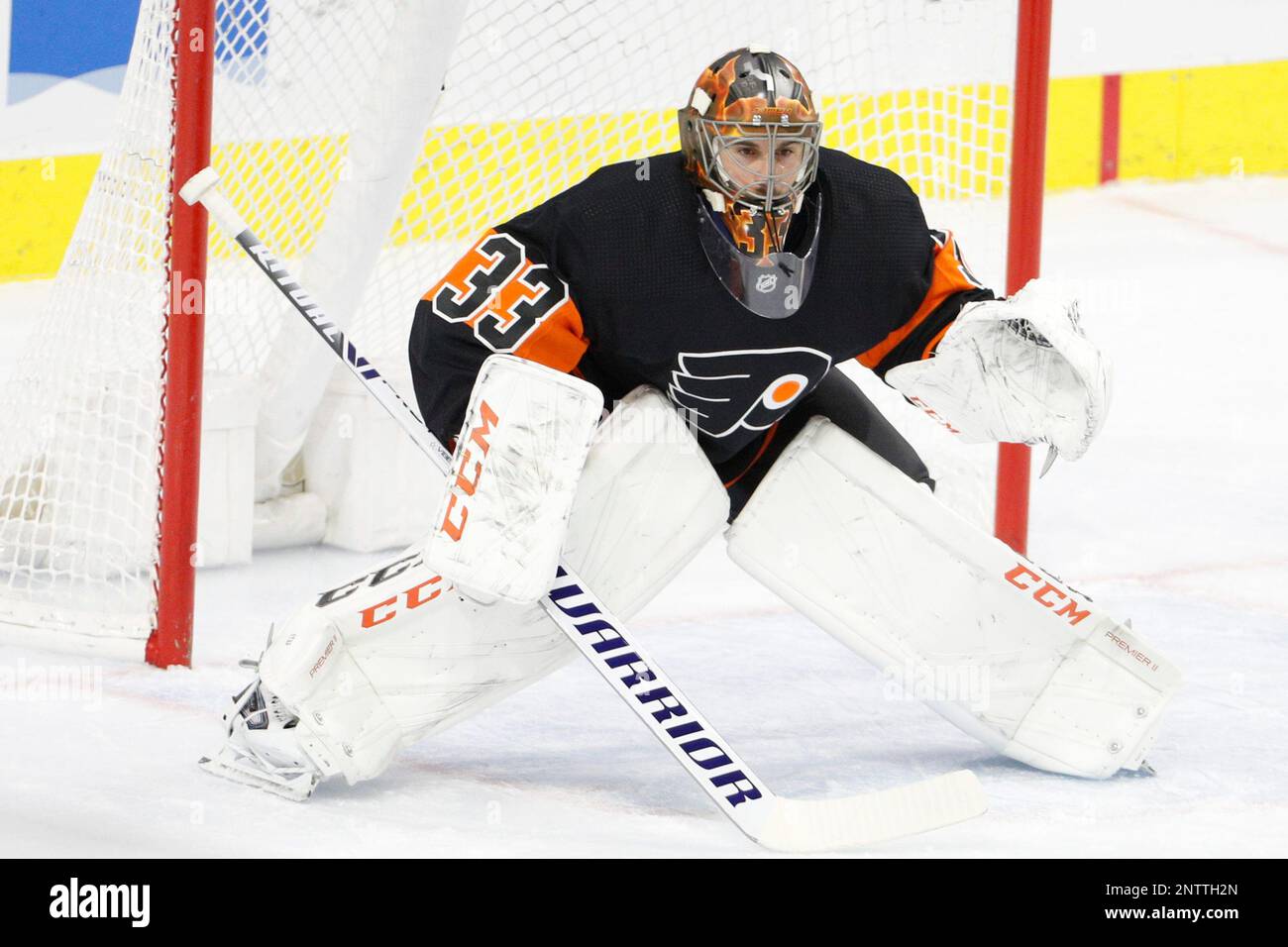 March 6, 2019: Philadelphia Flyers goaltender Cam Talbot (33) in action ...