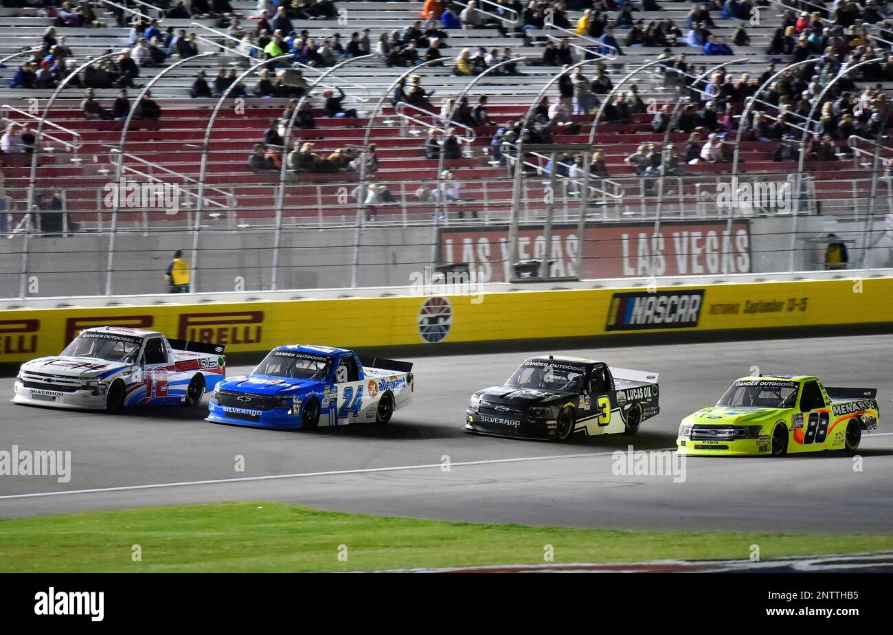 #12: Gus Dean, Young's Motorsports, Chevrolet Silverado, #24: Brett ...