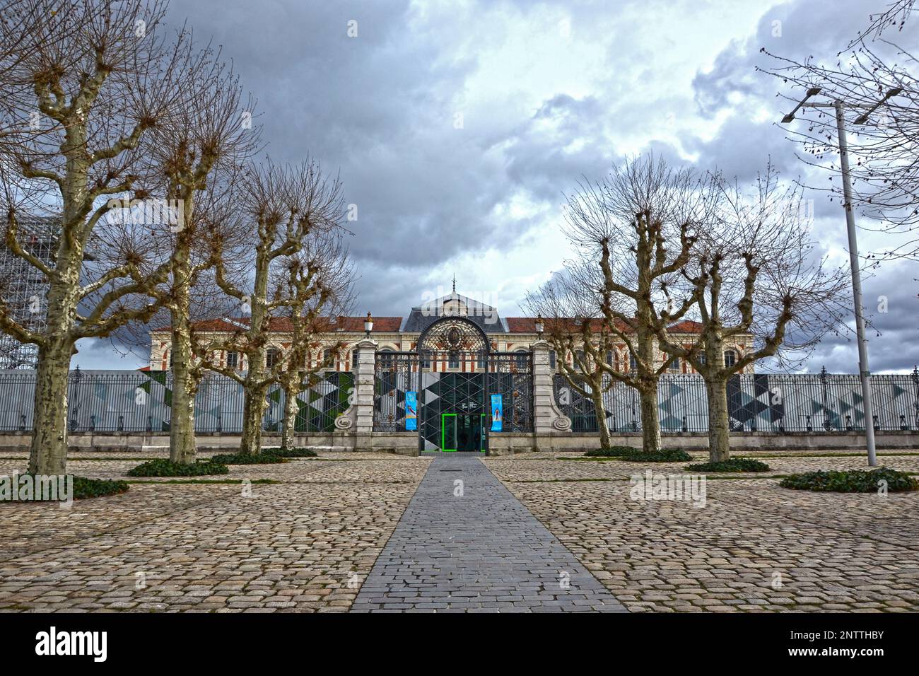 Saint-Etienne, France - January 27th 2020 : View of la Cité du Design ...
