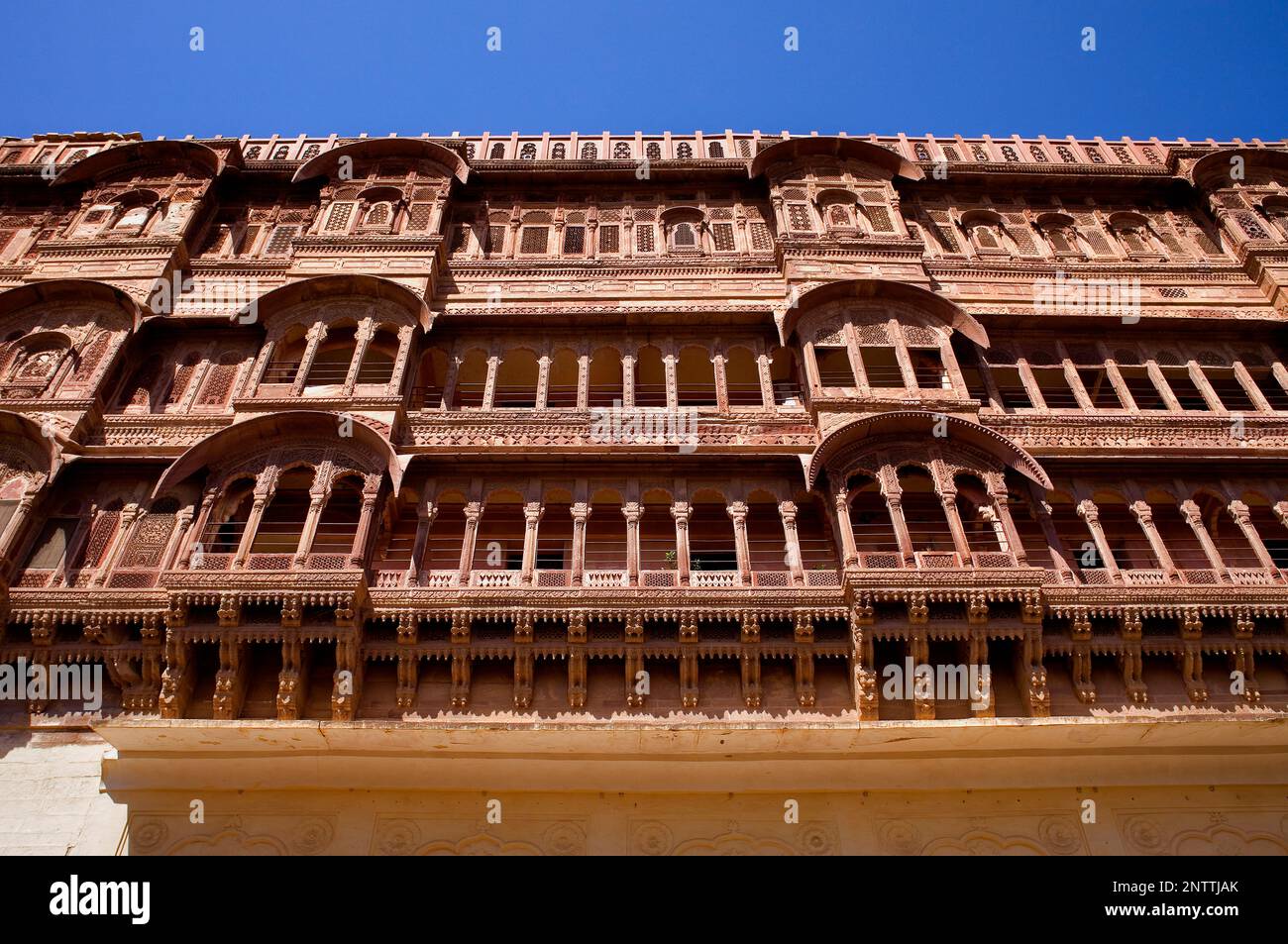Mehrangarh Fort,inside of the fort,Jodhpur, Rajasthan, India Stock ...