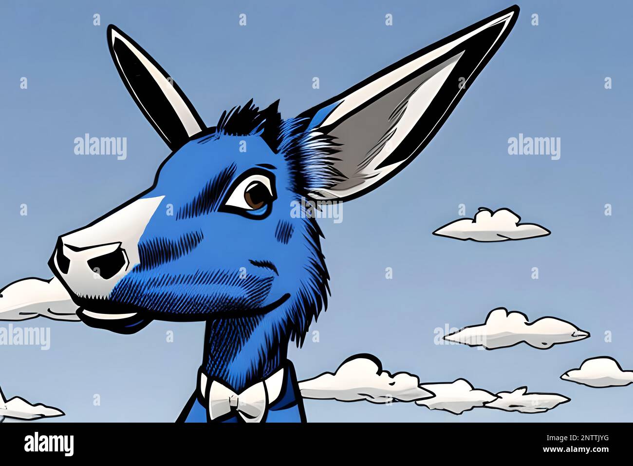 Donkey artwork hi-res stock photography and images - Alamy