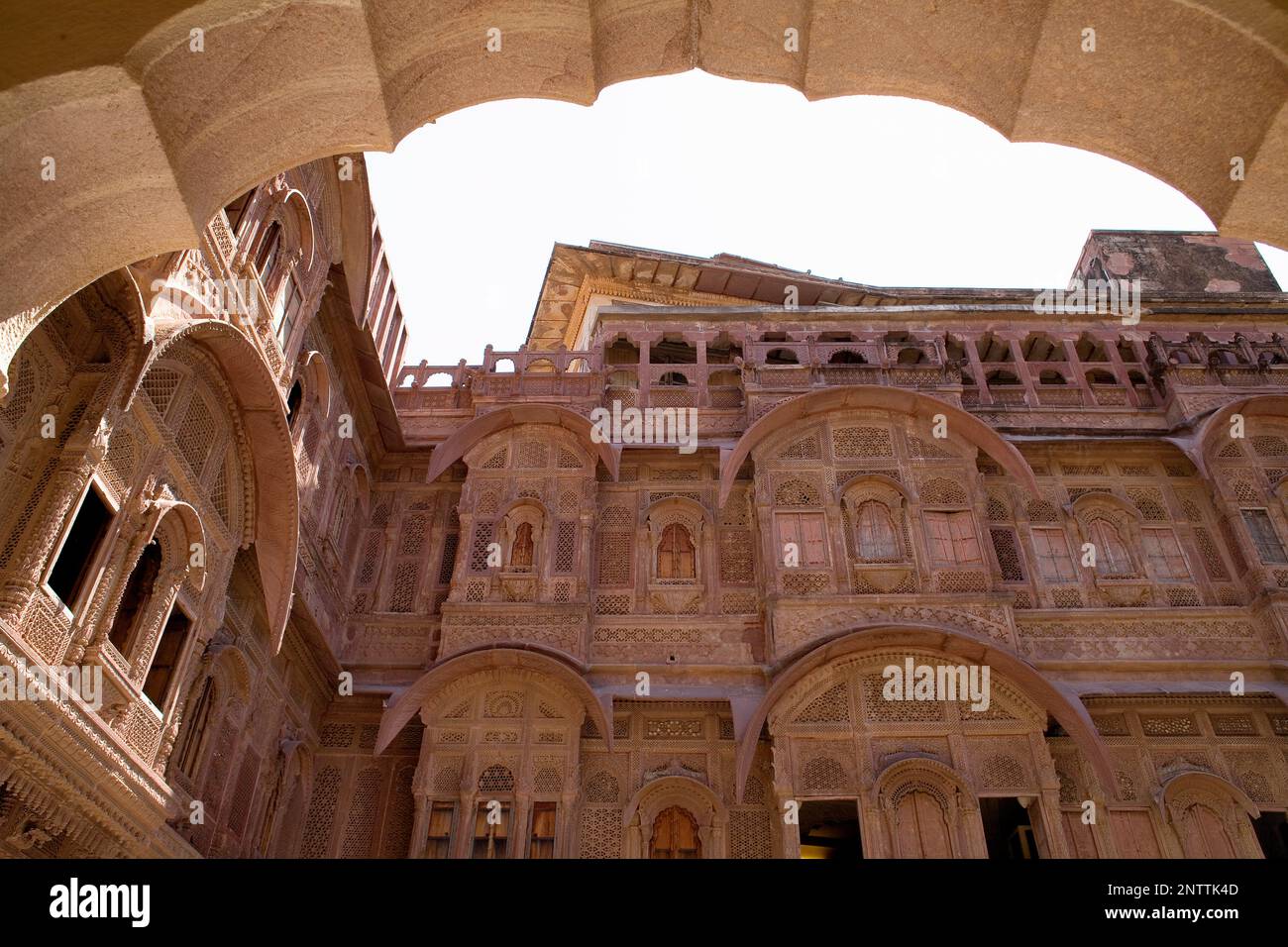 Mehrangarh Fort,inside of the fort,Jodhpur, Rajasthan, India Stock ...