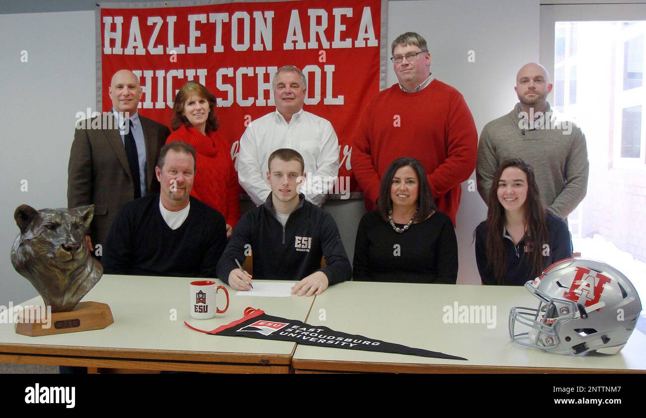 Hazleton High School quarterback Ryan Wolk signed letter of intent to ...