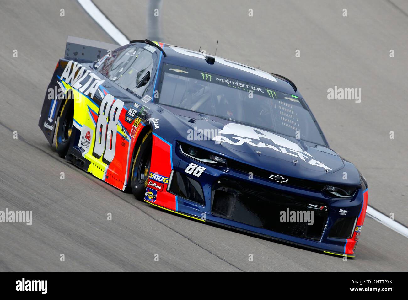 #88: Alex Bowman, Hendrick Motorsports, Chevrolet Camaro Axalta during ...