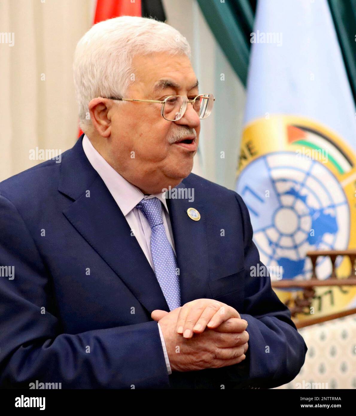 Mahmoud Abbas, President of the State of Palestine and Palestinian ...