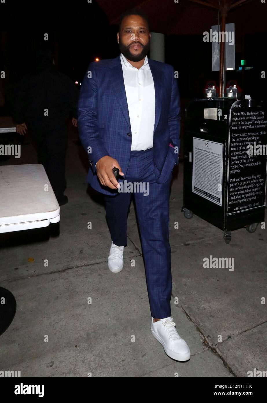 Photo by: zz/GOTPAP/STAR MAX/IPx 2019 3/3/19 Anthony Anderson is seen ...