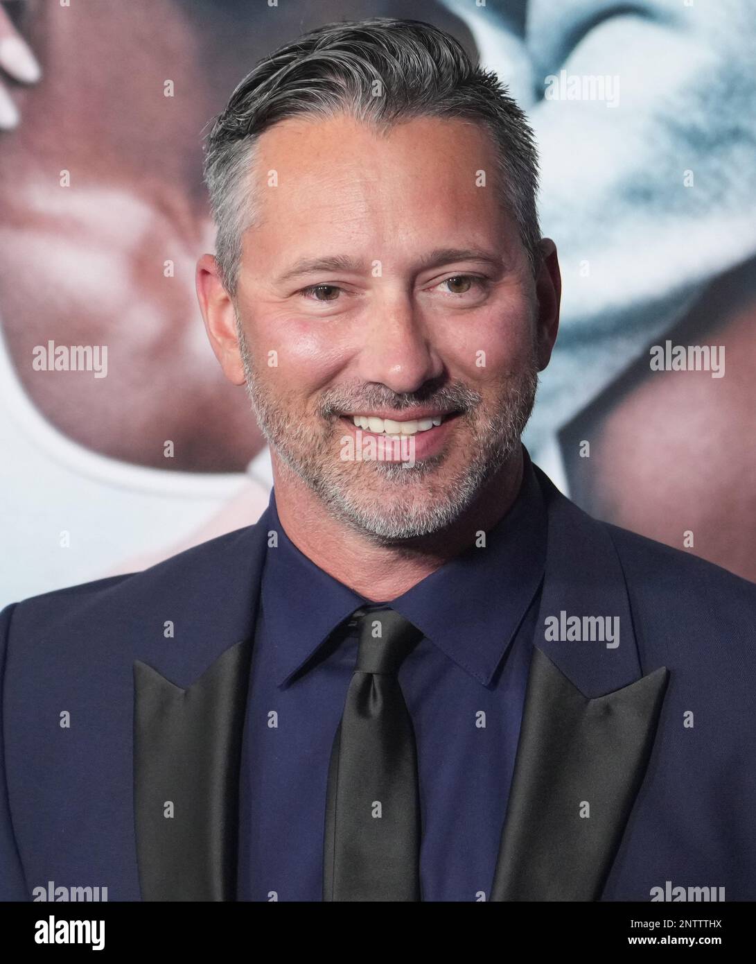 Los Angeles, USA. 27th Feb, 2023. Todd Grisham arrives at the CREED III ...