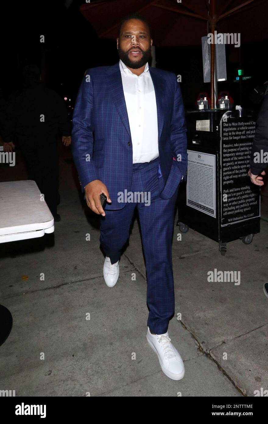 Photo by: zz/GOTPAP/STAR MAX/IPx 2019 3/3/19 Anthony Anderson is seen ...