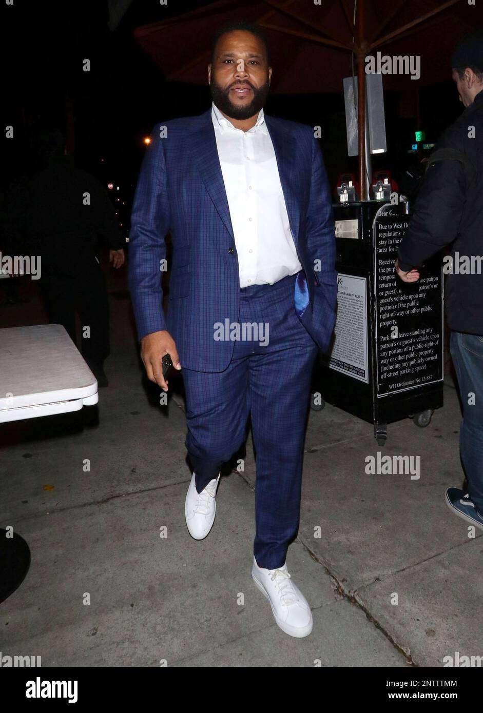Photo by: zz/GOTPAP/STAR MAX/IPx 2019 3/3/19 Anthony Anderson is seen ...