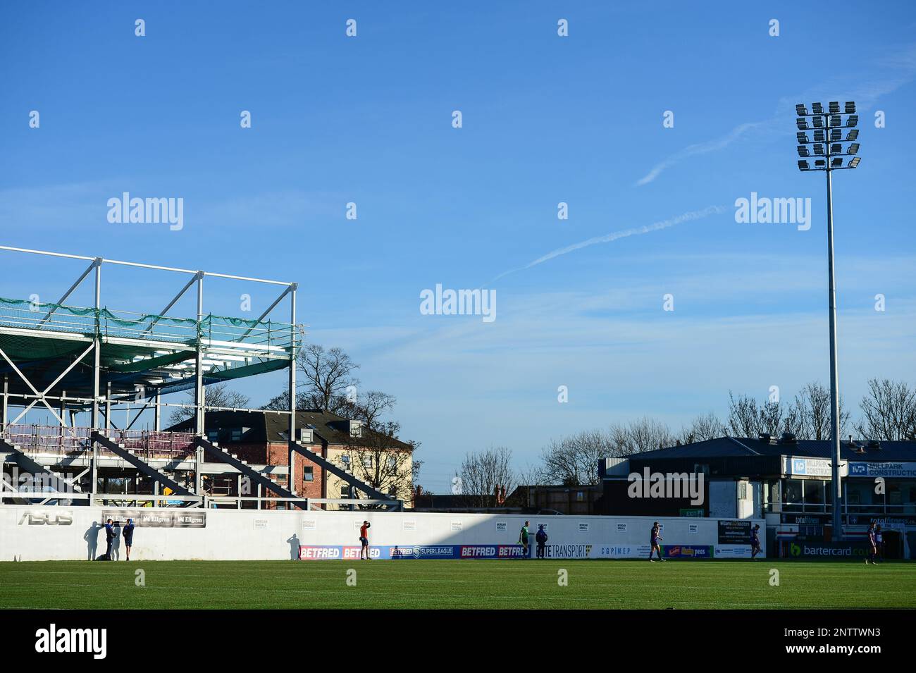Rugby league pitch hi-res stock photography and images - Alamy