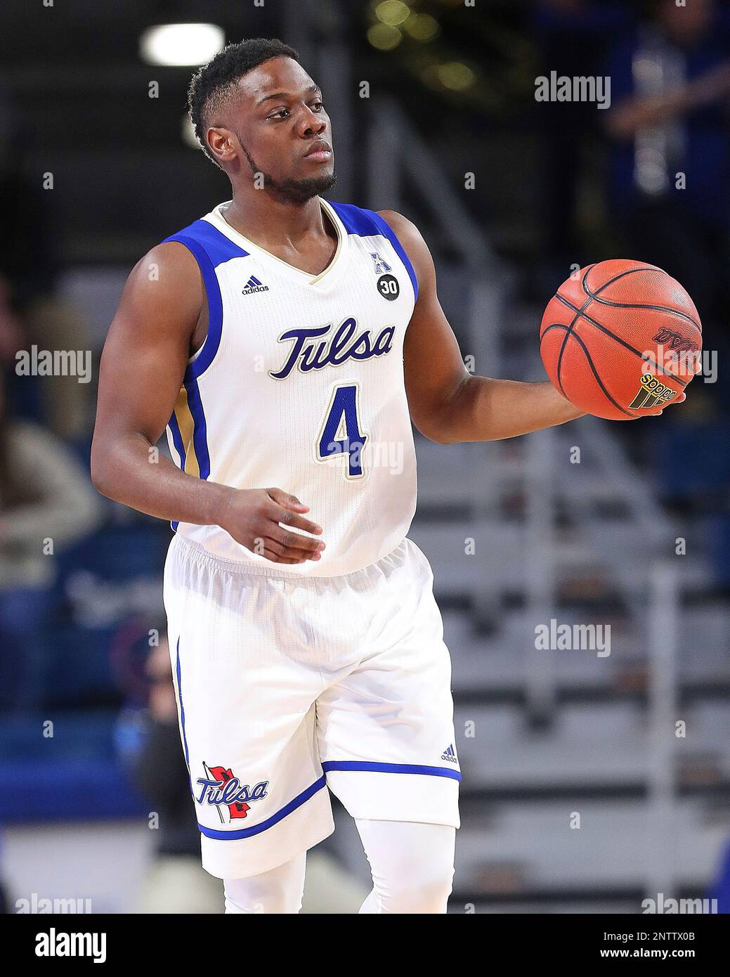 TULSA, OK - MARCH 03: Tulsa Golden Hurricane Guard Sterling Taplin (4 ...