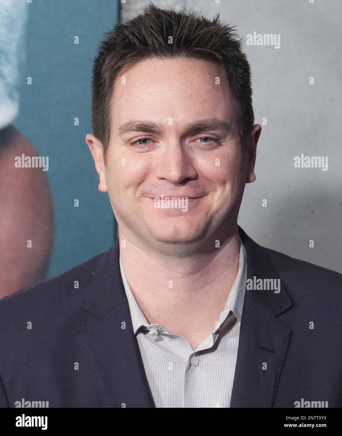 Chris Mannix arrives at the CREED III Los Angeles Premiere held at the ...
