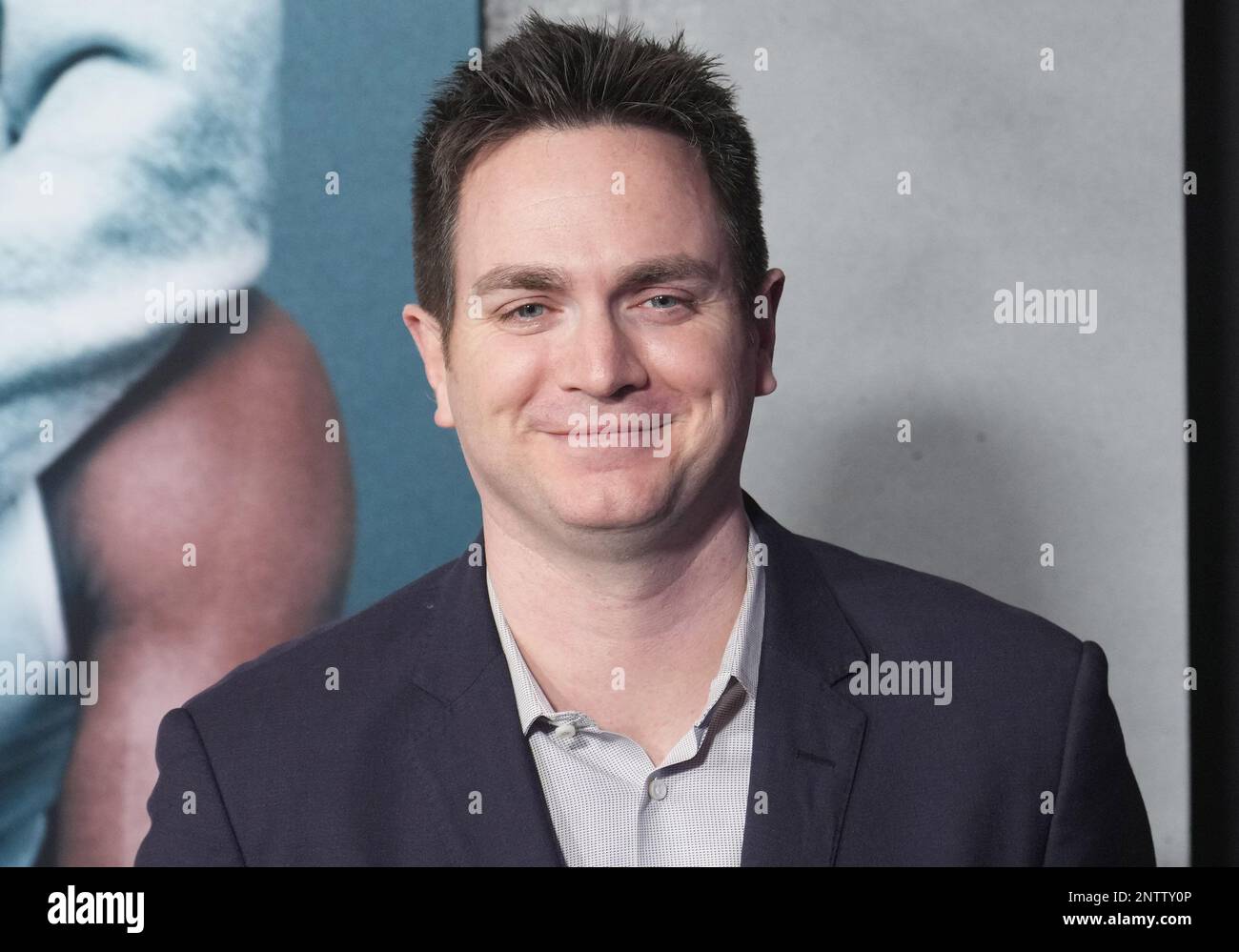 Chris Mannix arrives at the CREED III Los Angeles Premiere held at the ...