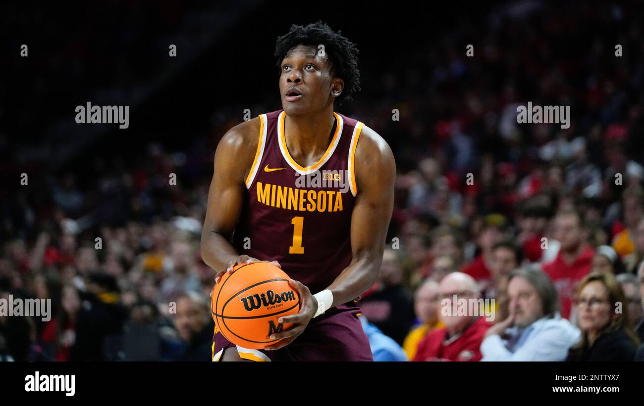 Minnesota forward Joshua Ola-Joseph during the first half of an NCAA ...