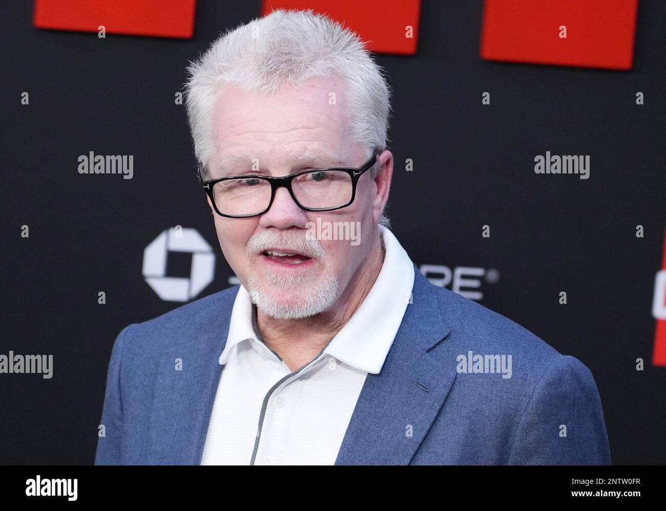 Freddie Roach arrives at the CREED III Los Angeles Premiere held at the TCL Chinese Theatre in ...