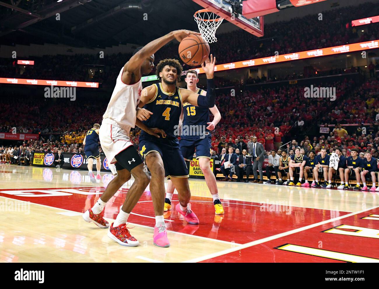 COLLEGE PARK, MD - MARCH 3: Maryland Terrapins guard Serrel Smith Jr ...
