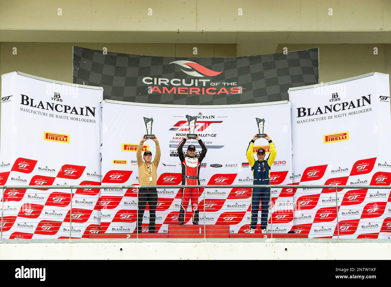 March 03, 2019: Jeff Ricca #78 (center) with team GenRacer takes the ...