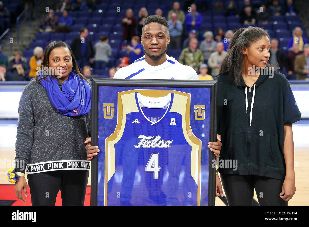 TULSA, OK - MARCH 03: Tulsa Golden Hurricane Guard Sterling Taplin (4 ...