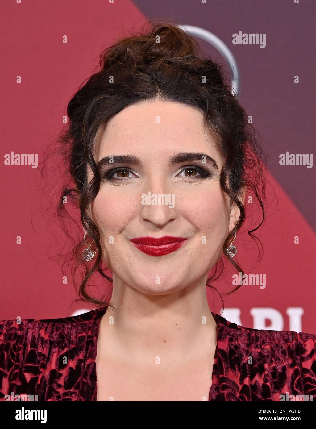 Sarah Ann Masse arriving at the 25th Costume Designers Guild Awards ...