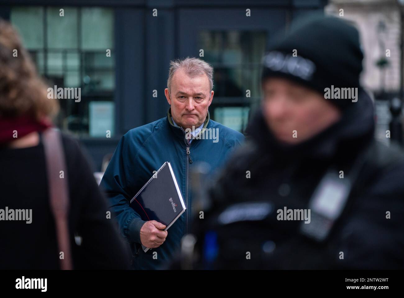 London, UK. 28February 2023. Simon Hart, Parliamentary Secretary to the ...