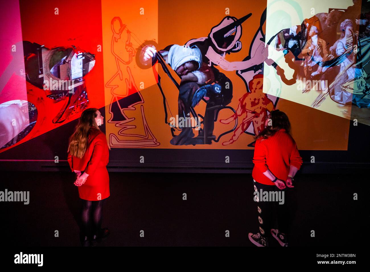 London, UK. 28th Feb, 2023. Nalini Malani: My Reality is Different, the ...