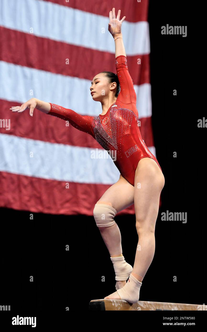 March 2, 2019 - Greensboro, North Carolina, US - YUFEI LU from China ...