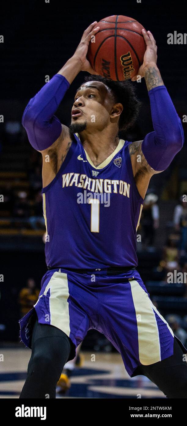 Feb 28 2019 Berkeley, CA, U.S.A. Washington guard David Crisp (1 ...