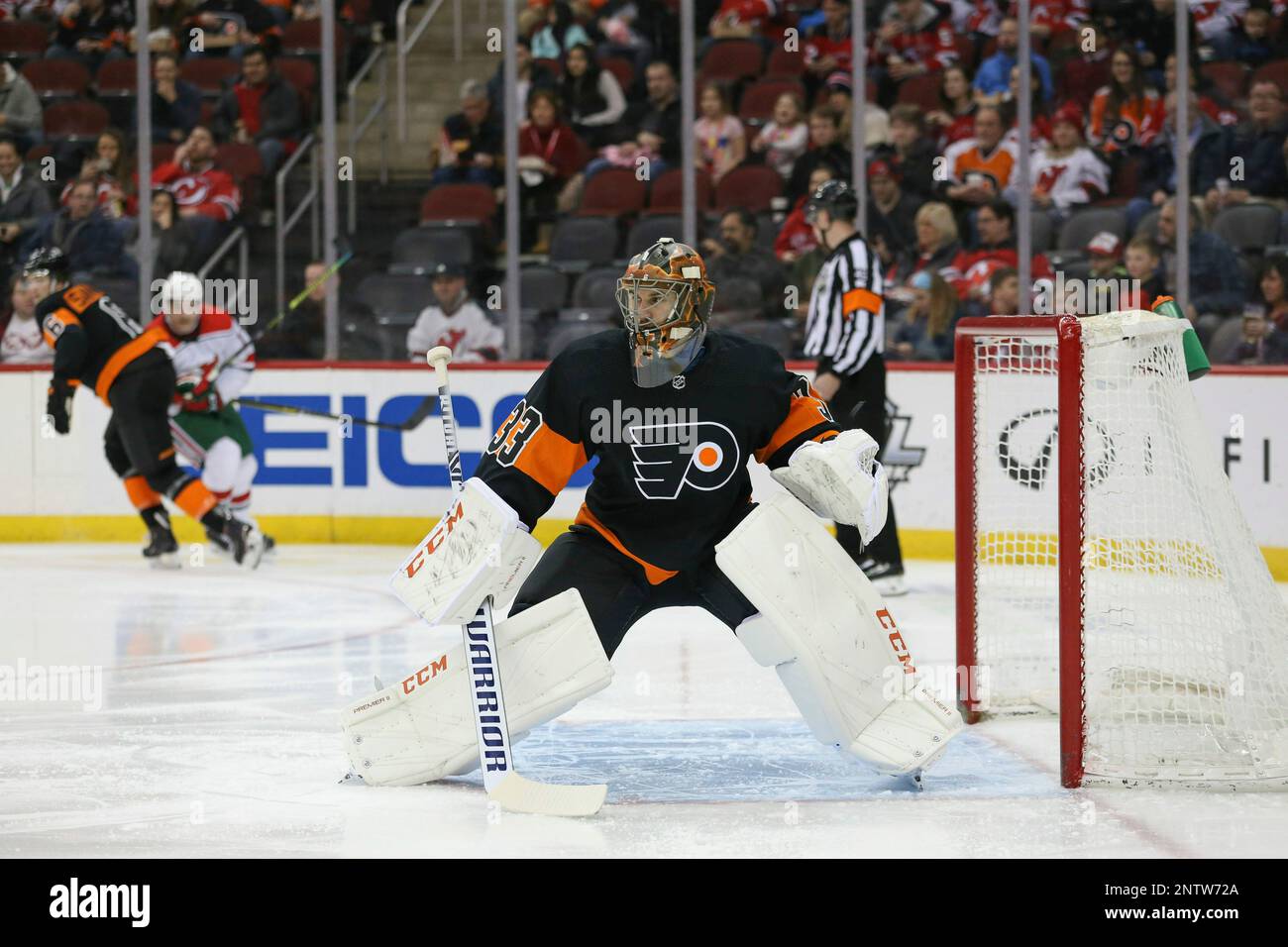 March 1, 2019: Philadelphia Flyers goaltender Cam Talbot (33) during an ...