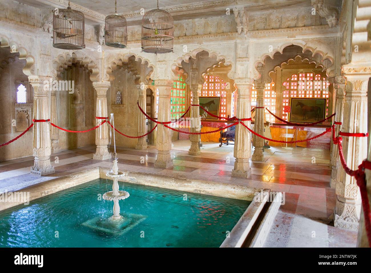 Badi Mahal also called Amar Vilas, in City Palace,Udaipur, Rajasthan ...