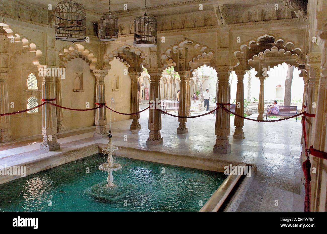 Badi Mahal also called Amar Vilas, in City Palace,Udaipur, Rajasthan ...