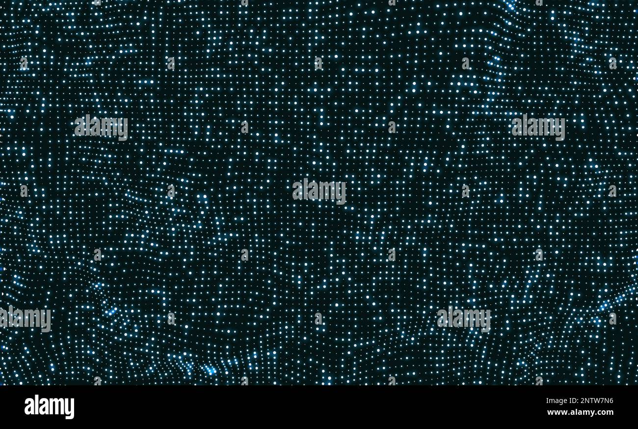 Array with Dynamic Particles. 3d Futuristic technology style. Abstract ... Array with Dynamic Particles. 3d Futuristic technology style. Abstract ...
