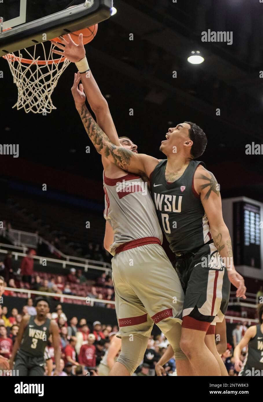 PALO ALTO, CA - FEBRUARY 28: Washington State Cougars forward Isaiah ...