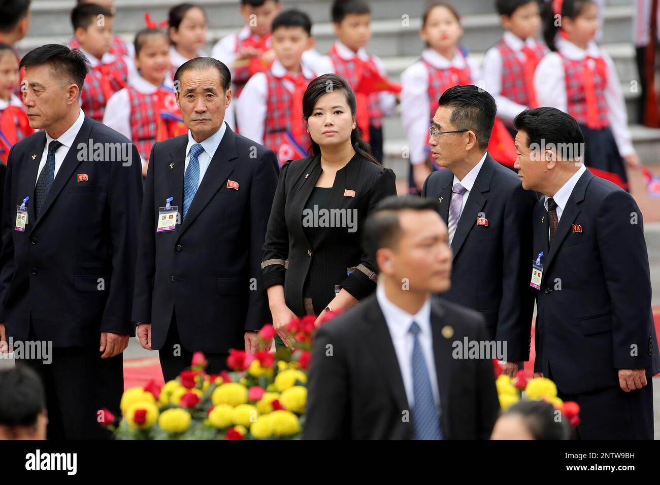 North Korean singer Hyon Song Wol, head of the Samjiyon Orchestra ...
