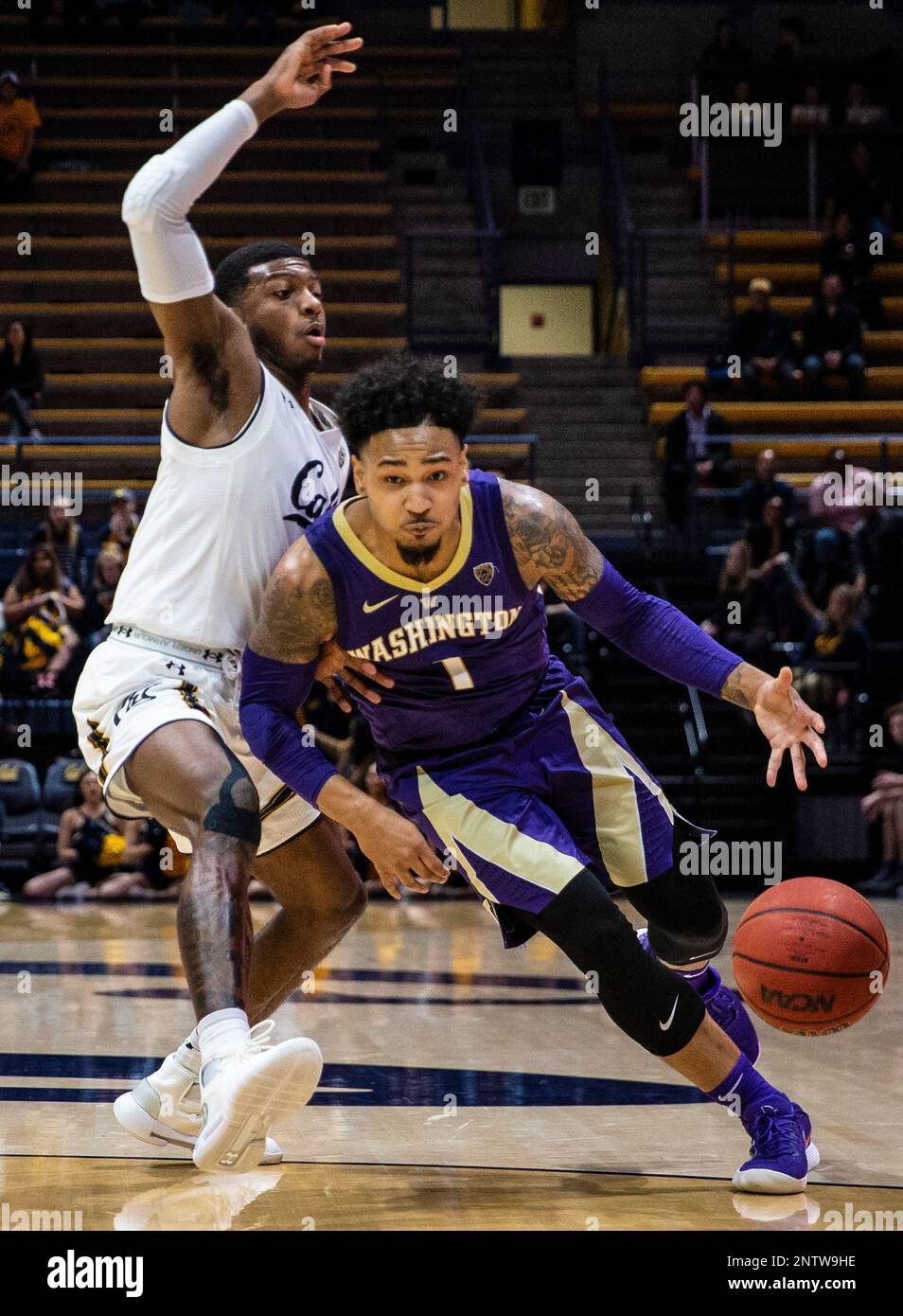 Feb 28 2019 Berkeley, CA, U.S.A. Washington guard David Crisp (1 ...