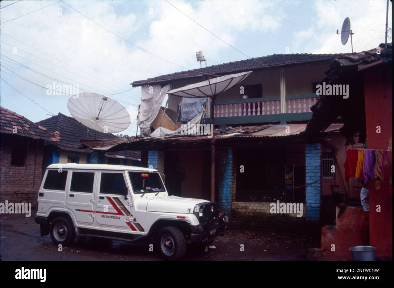 Rural Village Houses in Maharashtra, India Stock Photo - Alamy