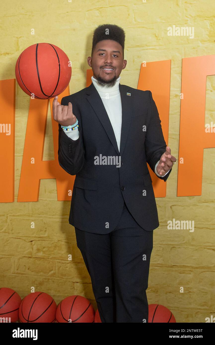 Joshua Felder attends the premiere of "Champions" at AMC Lincoln Square ...