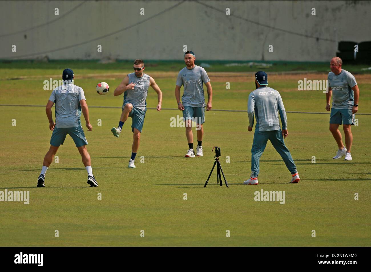 England One Day International Cricket Team attends practice at Sher-e ...