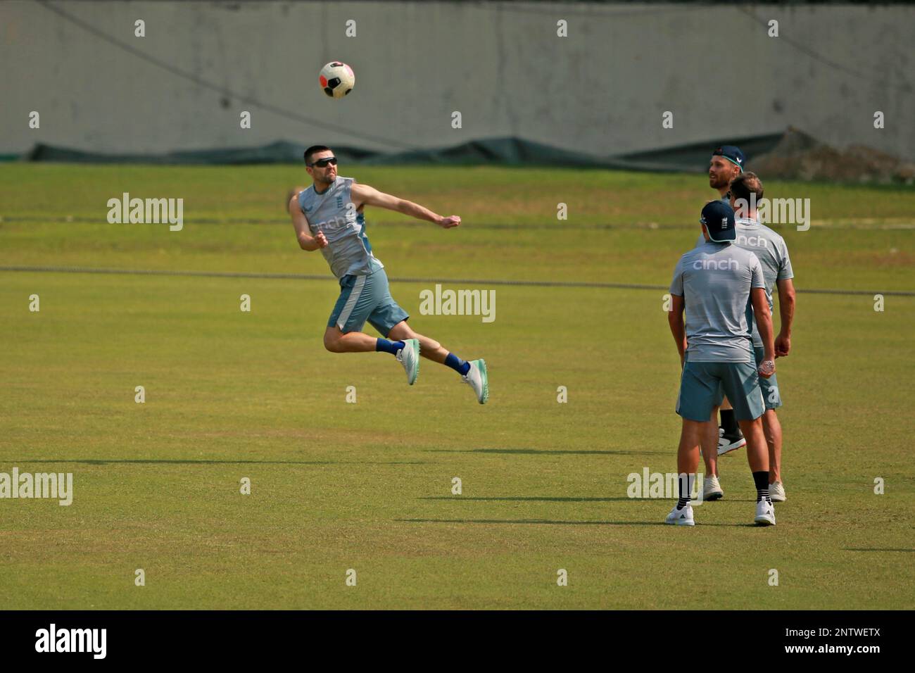England One Day International Cricket Team attends practice at Sher-e ...