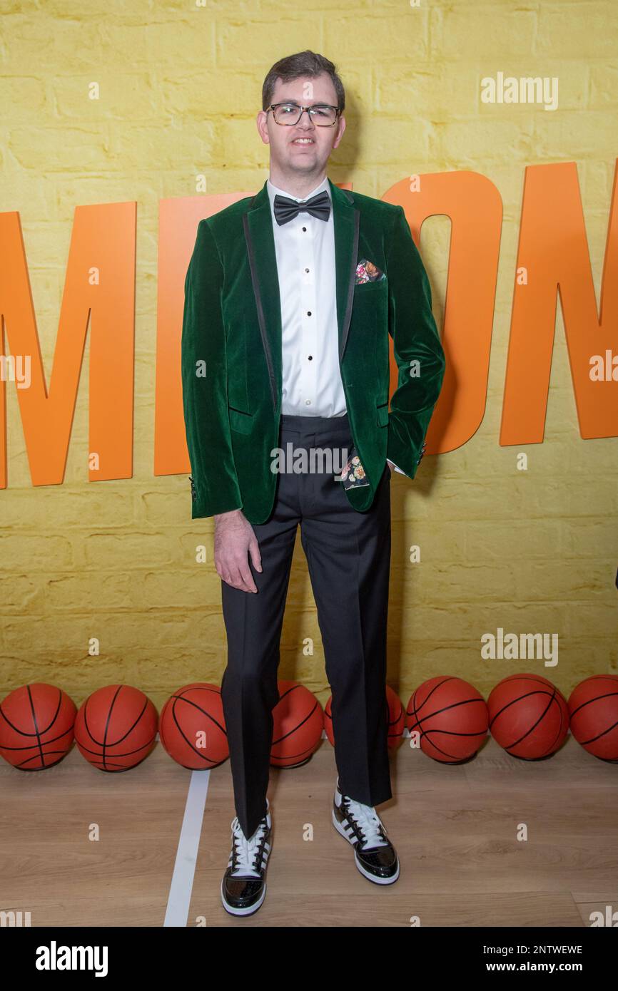 Bradley Edens attends the premiere of "Champions" at AMC Lincoln Square ...