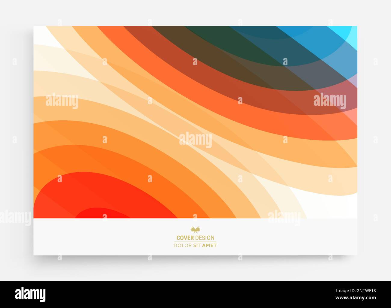 Abstract wavy background with dynamic effect. Modern screen design for ...