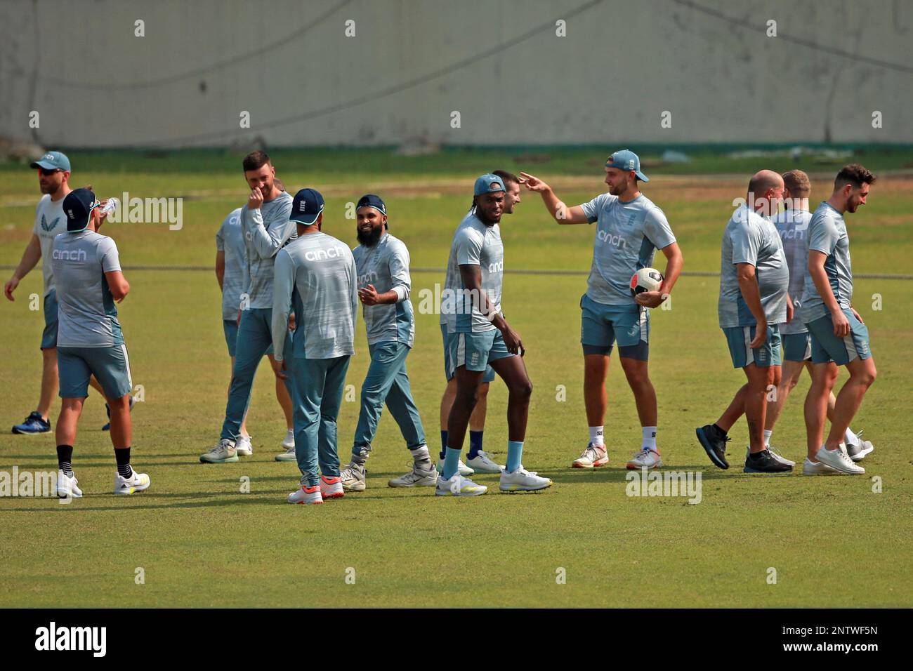 England One Day International Cricket Team attends practice at Sher-e ...