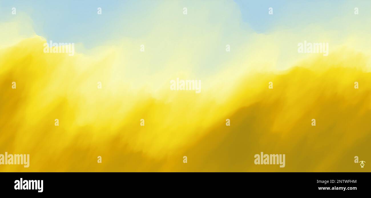 Desert dunes sunset landscape. Abstract background with dynamic effect ...