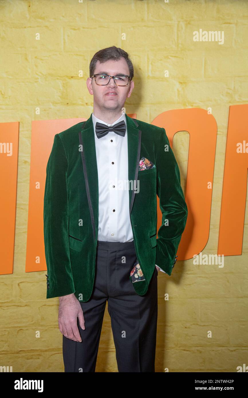 Bradley Edens attends the premiere of "Champions" at AMC Lincoln Square ...