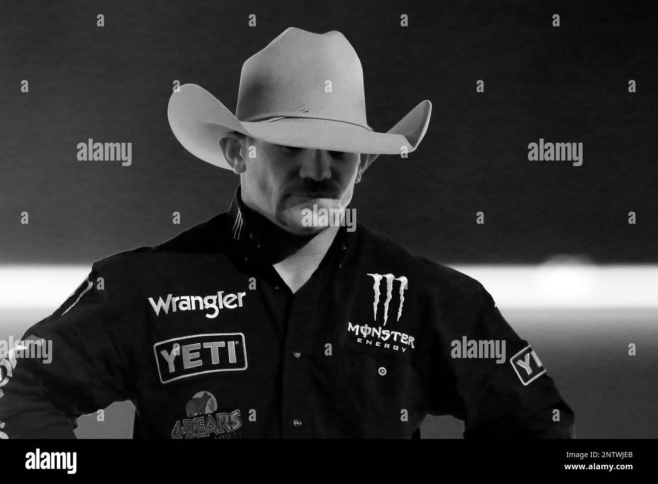 LOS ANGELES, CA - FEB 23: Chase Outlaw is introduced prior to the ...