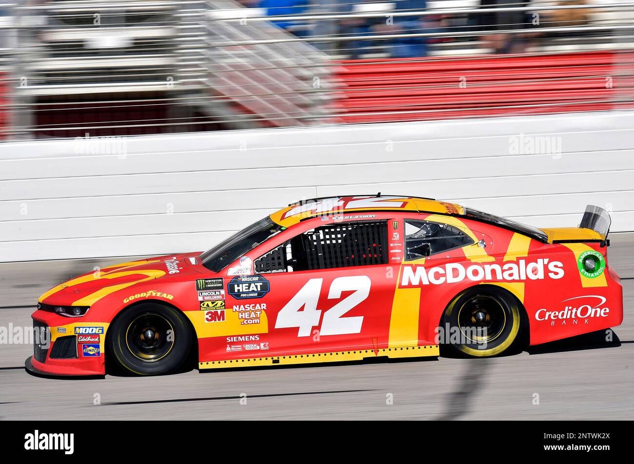 #42: Kyle Larson, Chip Ganassi Racing, Chevrolet Camaro McDonald's ...