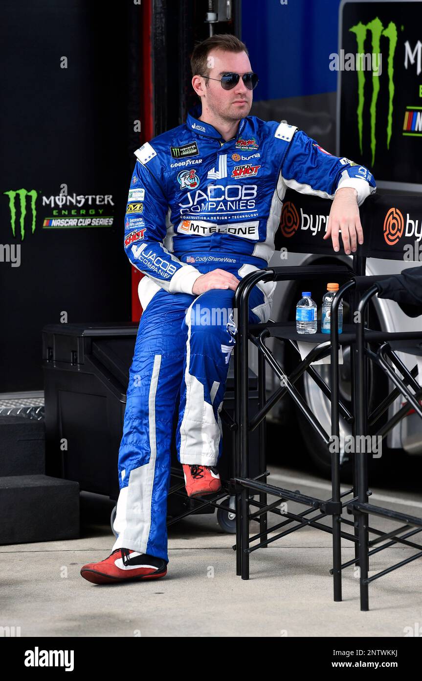 #51: Cody Ware, Petty Ware Racing, Chevrolet Camaro during practice for ...