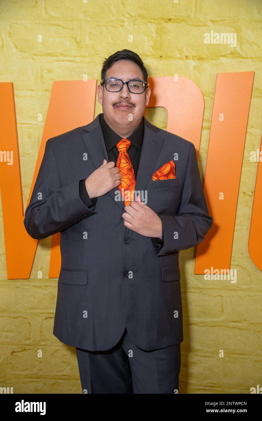 Tom Sinclair attends the premiere of "Champions" at AMC Lincoln Square ...