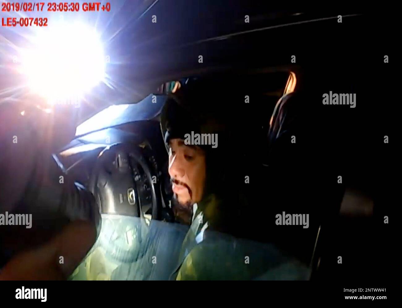 This image taken from a police body worn camera video released by the ...