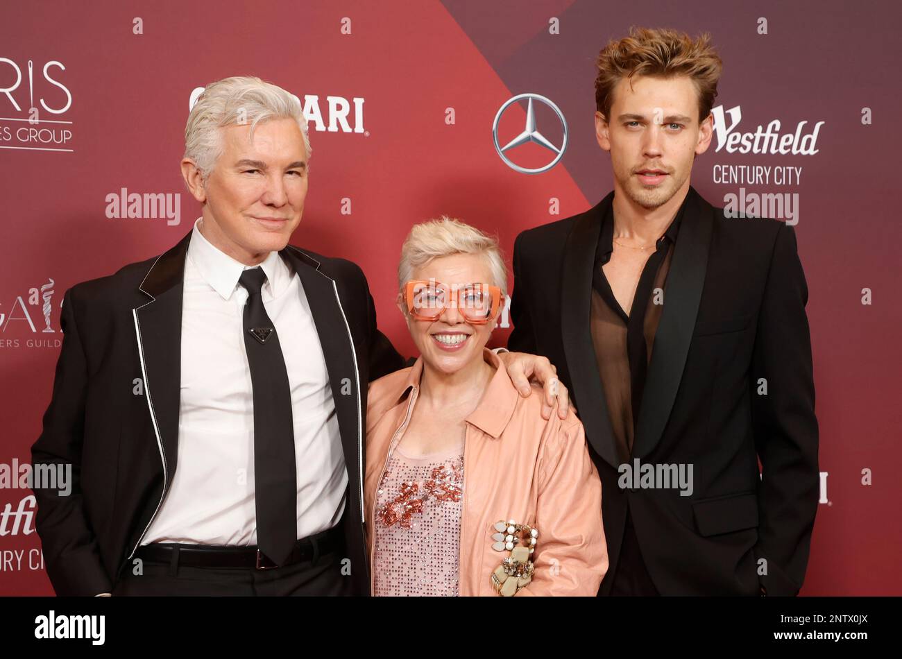 Los Angeles, Ca. 27th Feb, 2023. Baz Luhrmann, Catherine Martin, Austin ...